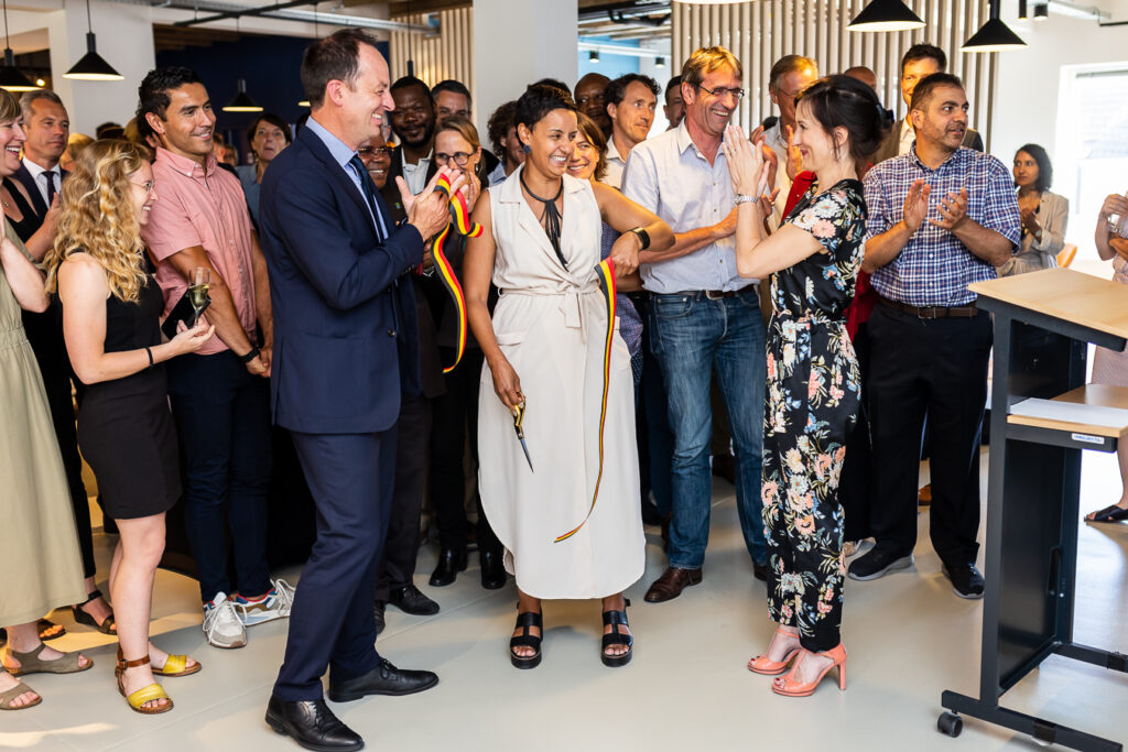 Minister of development cooperation Meryame Kitir inaugurates new ...