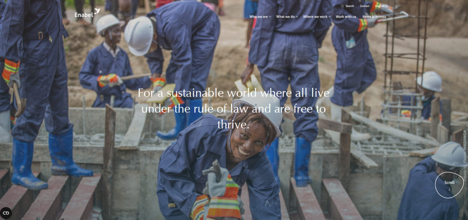 Travaux pour l’aménagement des sites pilotes de bois villages dans les ...