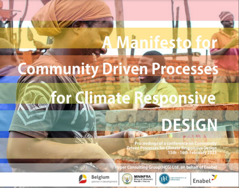A manifesto for Community driven processes for climate responsive ...